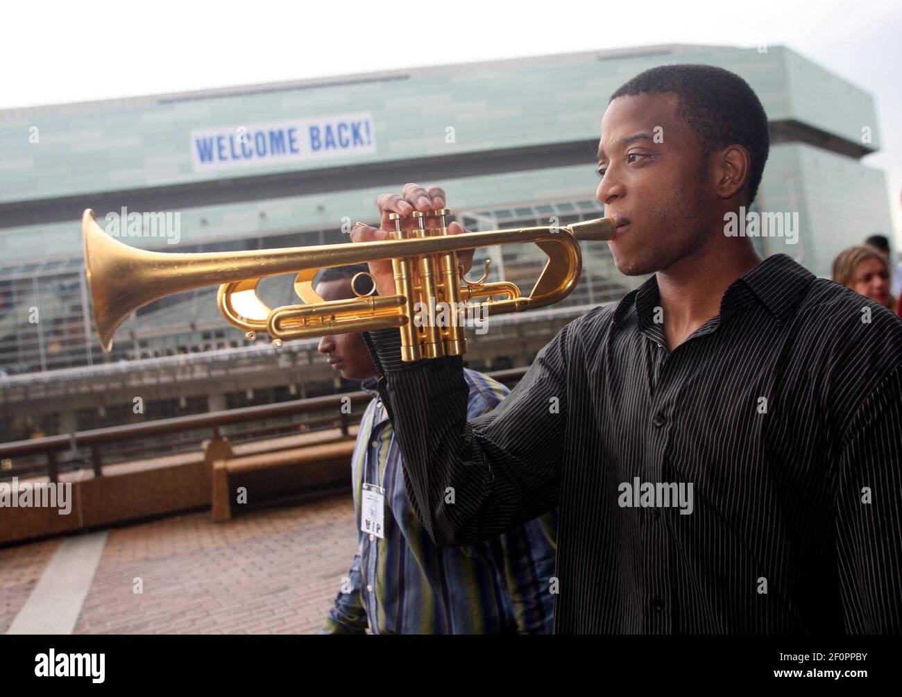 26 August 2006 - New Orleans, Louisiana - World renowned trumpeter Troy ...