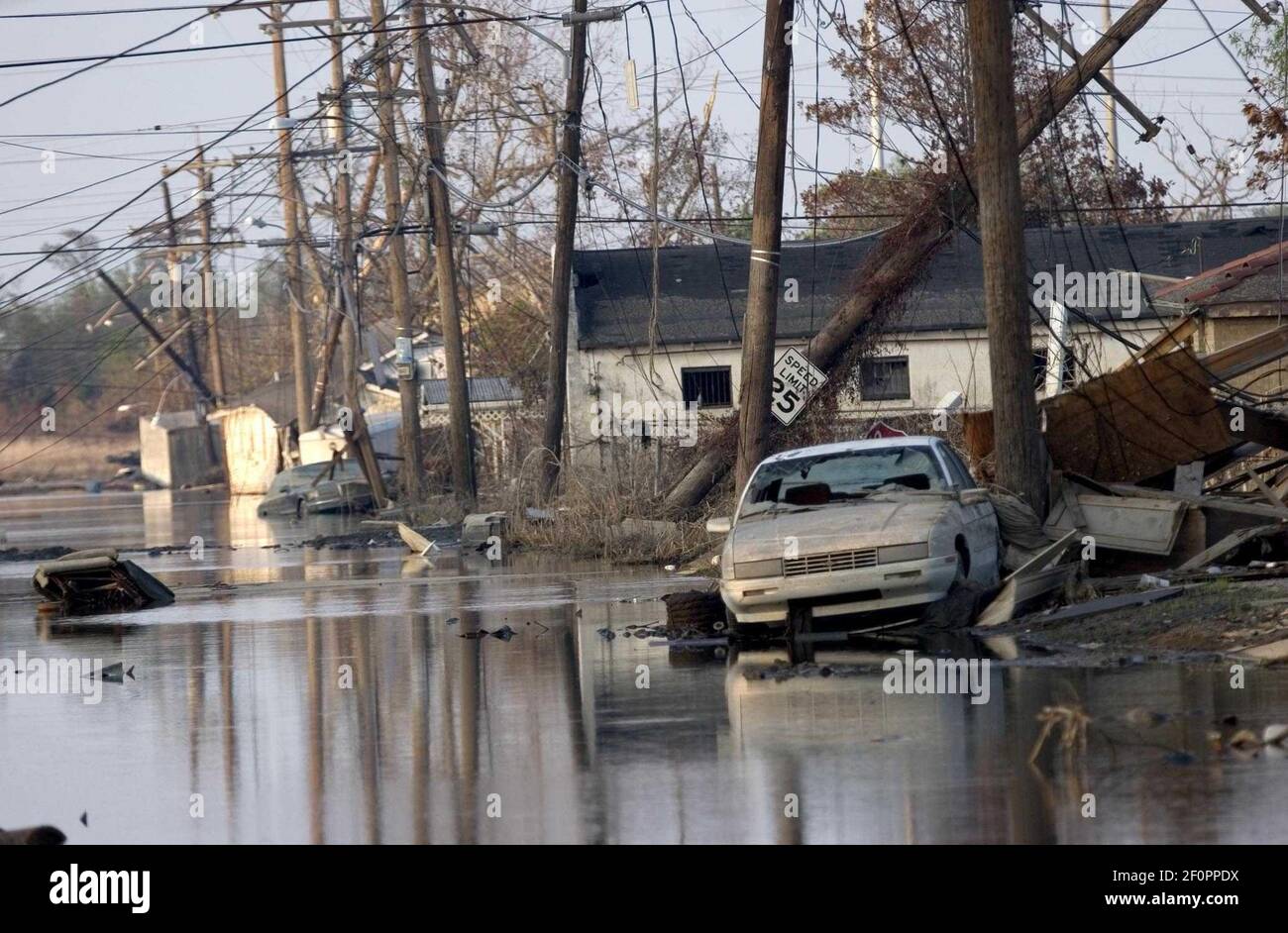 30th Sept, 2005. Hurricane Katrina aftermath, New Orleans, Louisiana ...