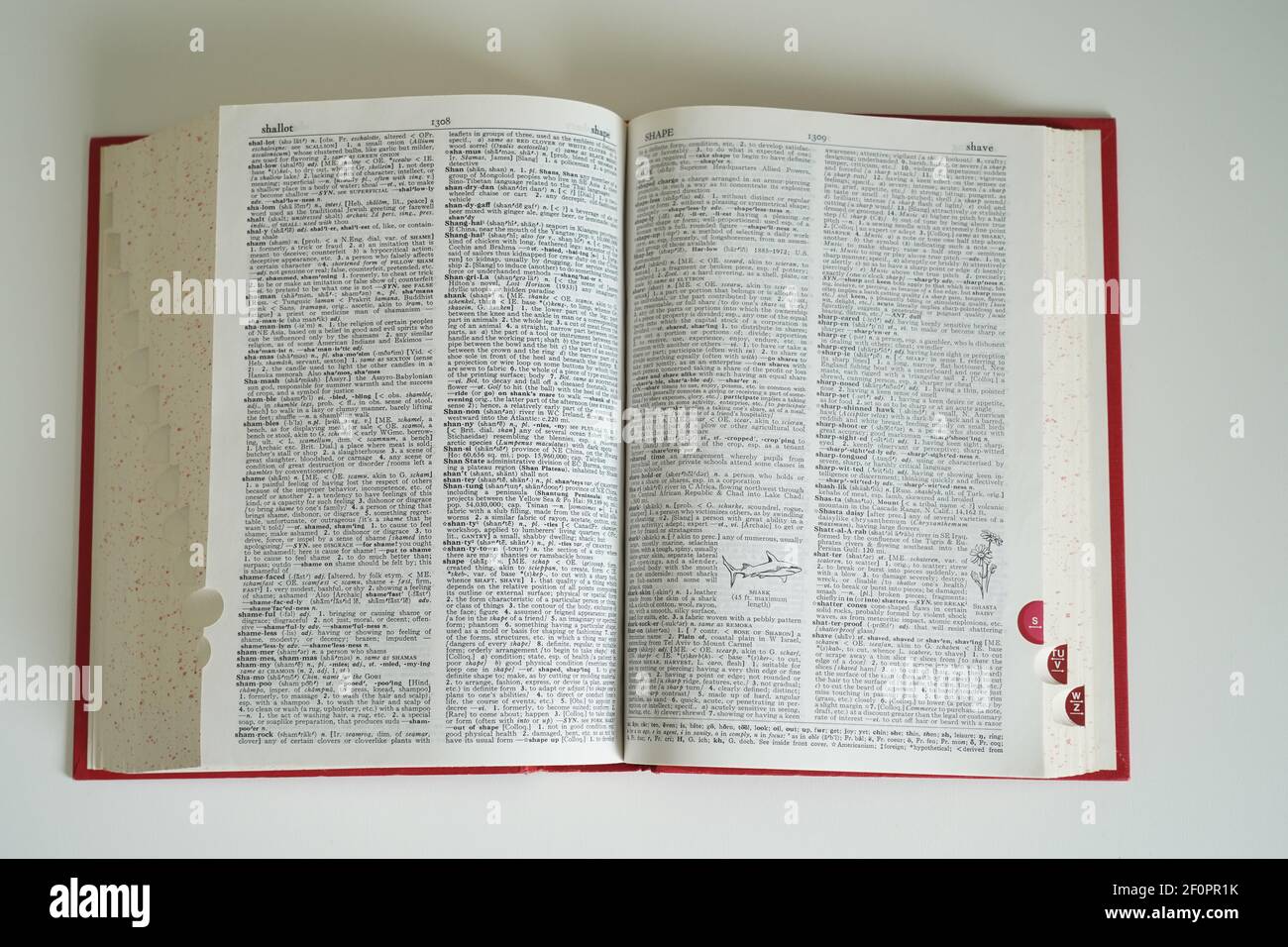Dictionary sitting flat hi-res stock photography and images - Alamy