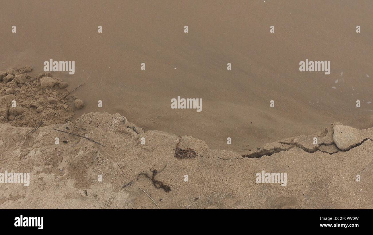 Beach collapsing hi-res stock photography and images - Alamy