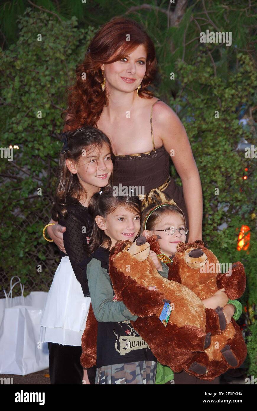 Debra Messing and guest. "Open Season" Los Angeles World Premiere held ...
