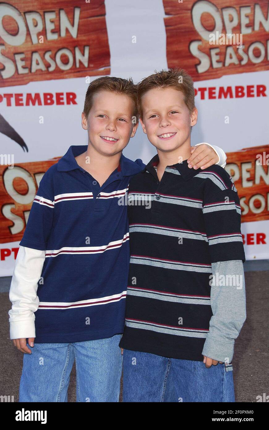 Brent and Shane Kinsman. "Open Season" World Premiere held at The Greek ...