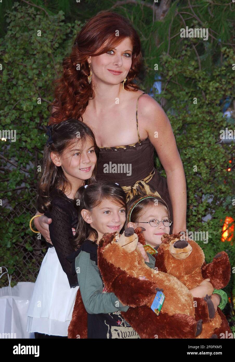Debra Messing and guest. "Open Season" Los Angeles World Premiere held ...
