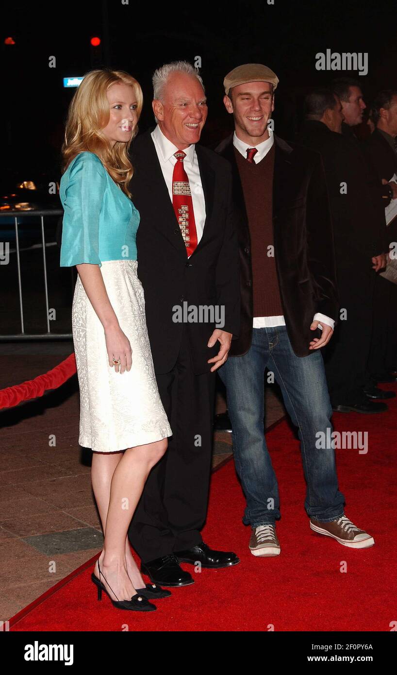 Lilly McDowell with Malcolm McDowell and his son Charlie McDowell. The ...