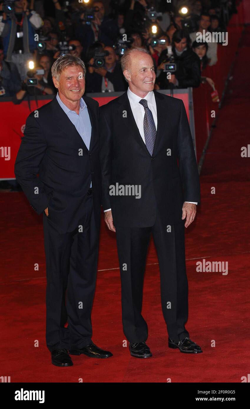 Harrison Ford and Jim Berkus. 1st Annual Rome Film Fest - Harrison Ford ...