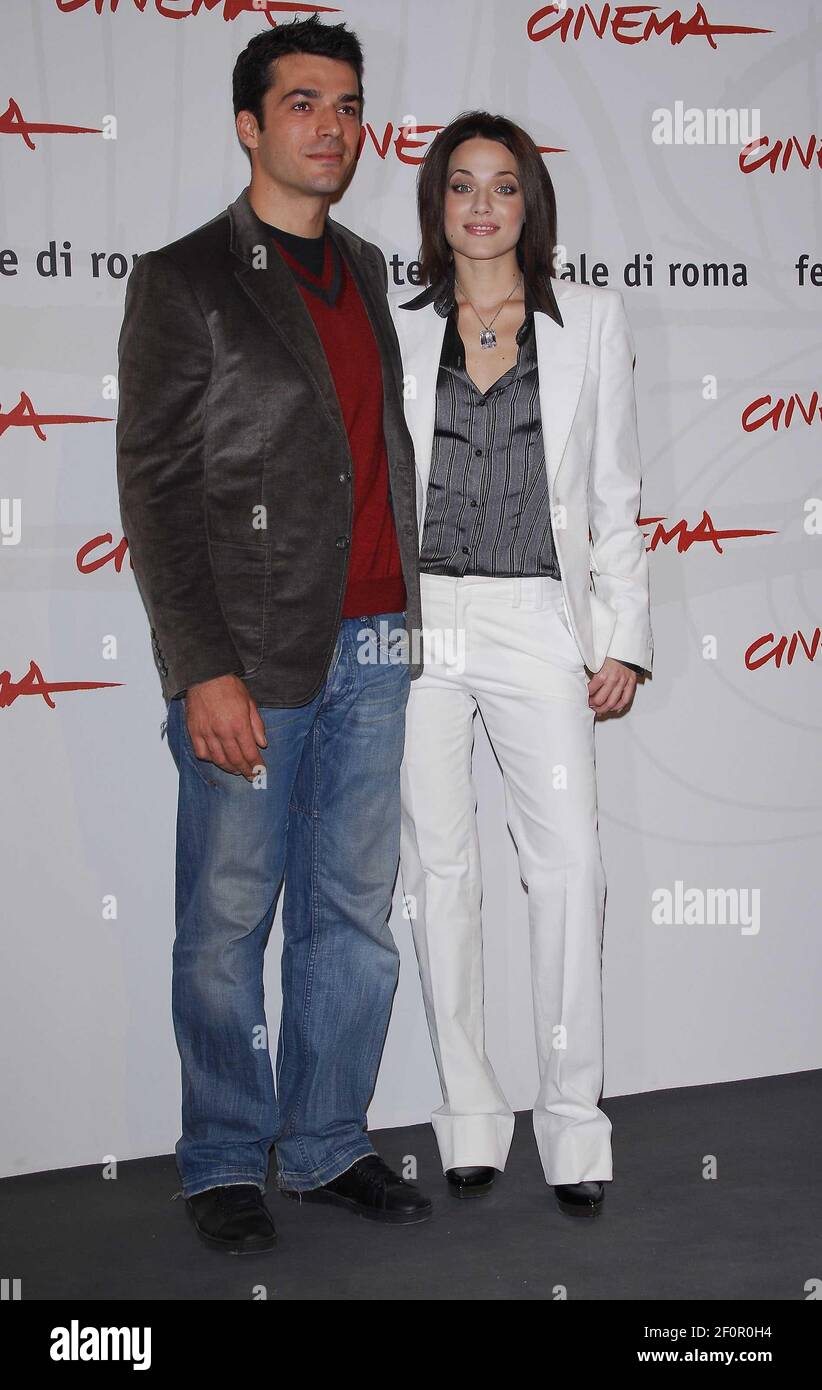Luca Argentero, Francesca Comencini and Laura Chiatti. Rome Film Fest ...