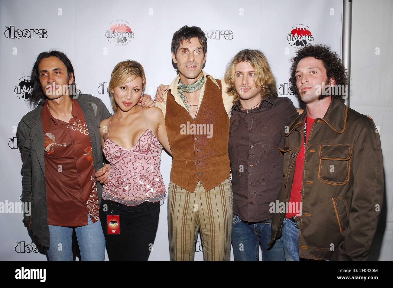Nunno Bettencourt, Etty Farrell, Perry Farrell, Paolo Restivo and Kevin ...