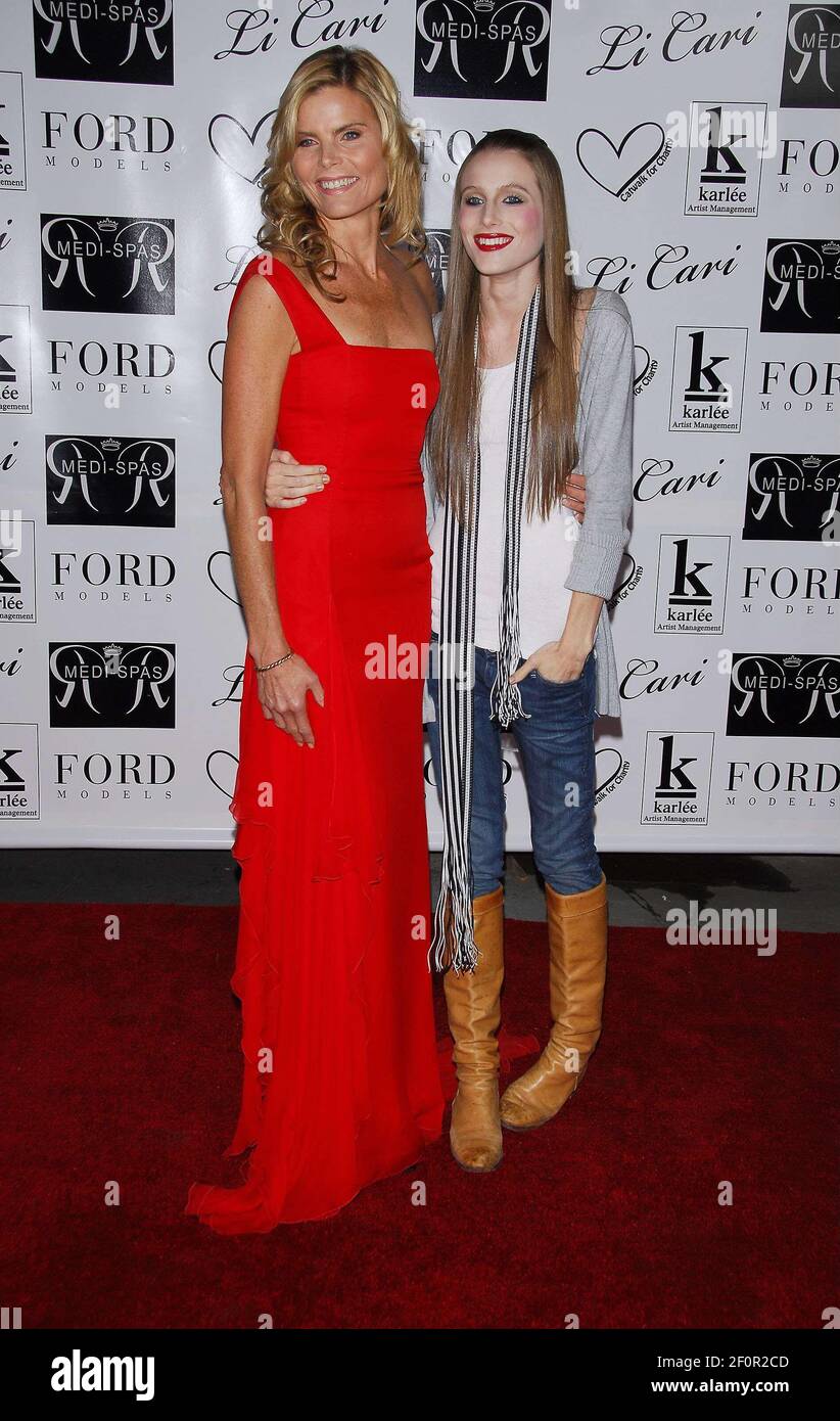 Mariel Hemingway and daughter Dree. Catwalk For Charity Benefit held at ...