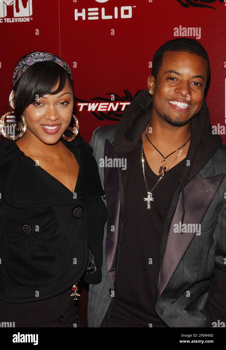Meagan Good and Ty Hodges. 29 November 2006 - Los Angeles, California. Kick Off Party for MTV's ...