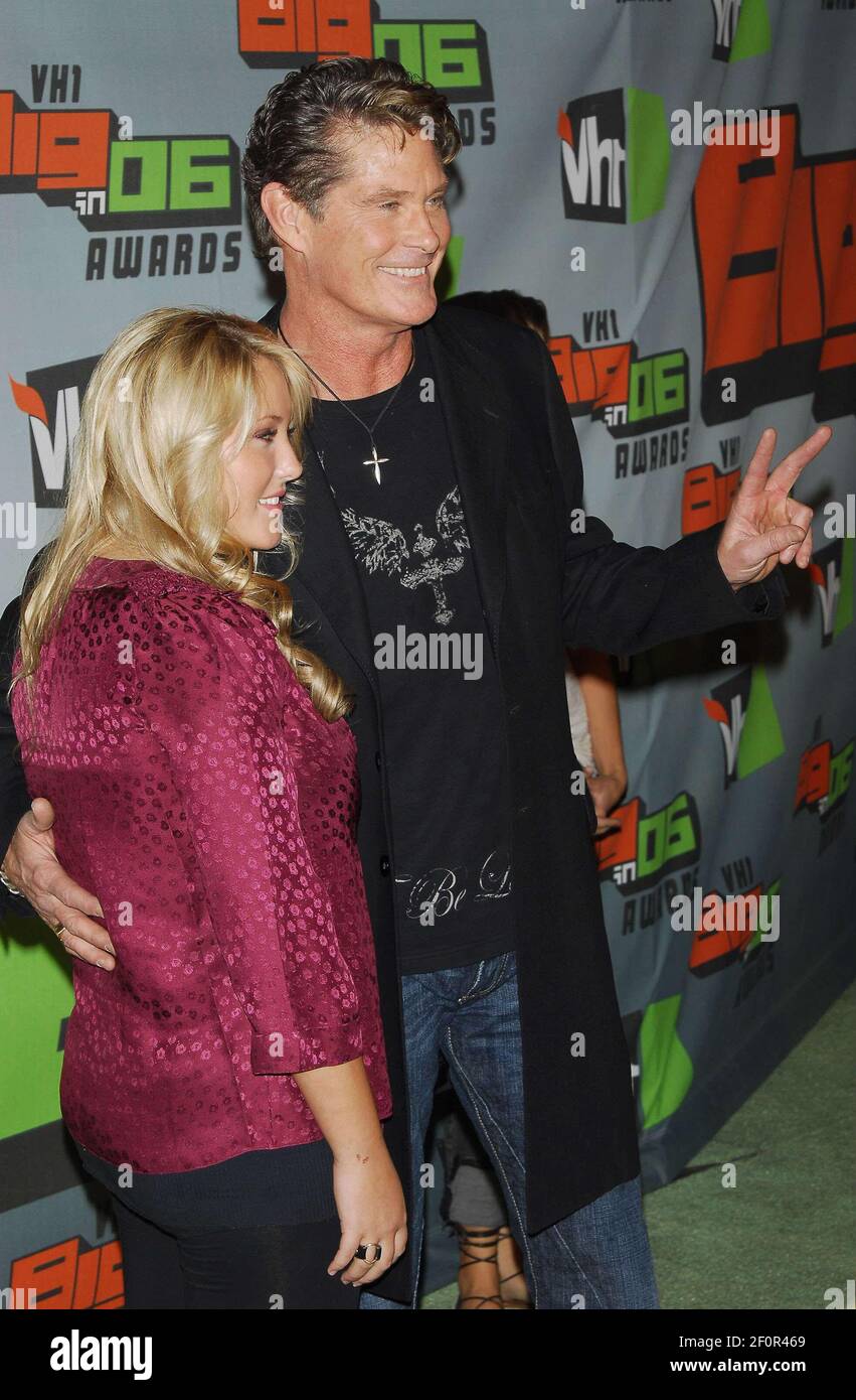 David Hasselhoff and daughter Hayley. 2 December 2006 - Culver City ...