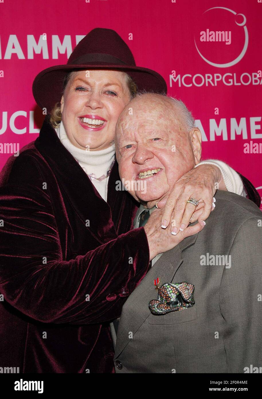 Mickey Rooney and wife Jan Rooney. 3 December 2006 - Westwood ...