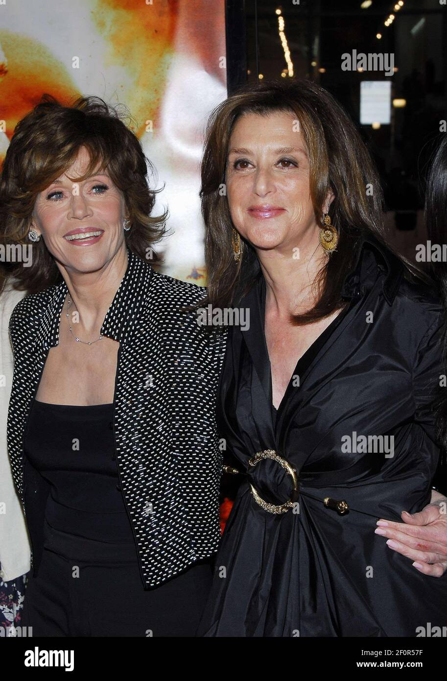 Jane Fonda and Paula Weinstein. 6 December 2006 - Hollywood, California ...