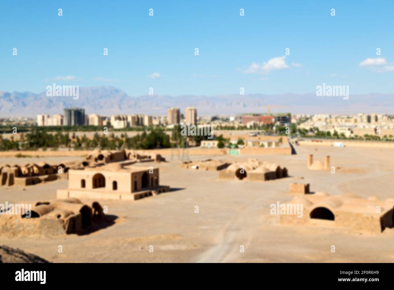 In iran the antique temple Stock Photo - Alamy