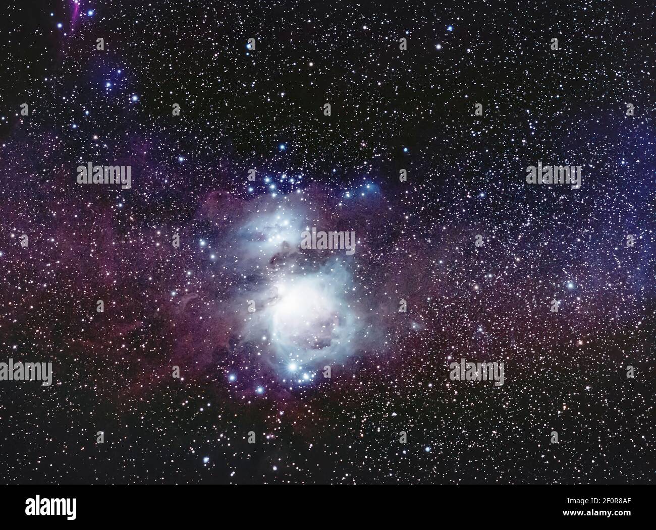 Orion Nebula, Emission Nebula M42 in the constellation Orion, Germany ...