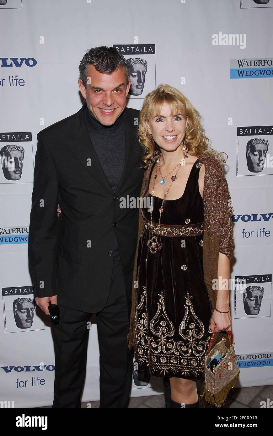 Danny Huston and Julia Verdin. 14 January 2007 -Beverly Hills ...