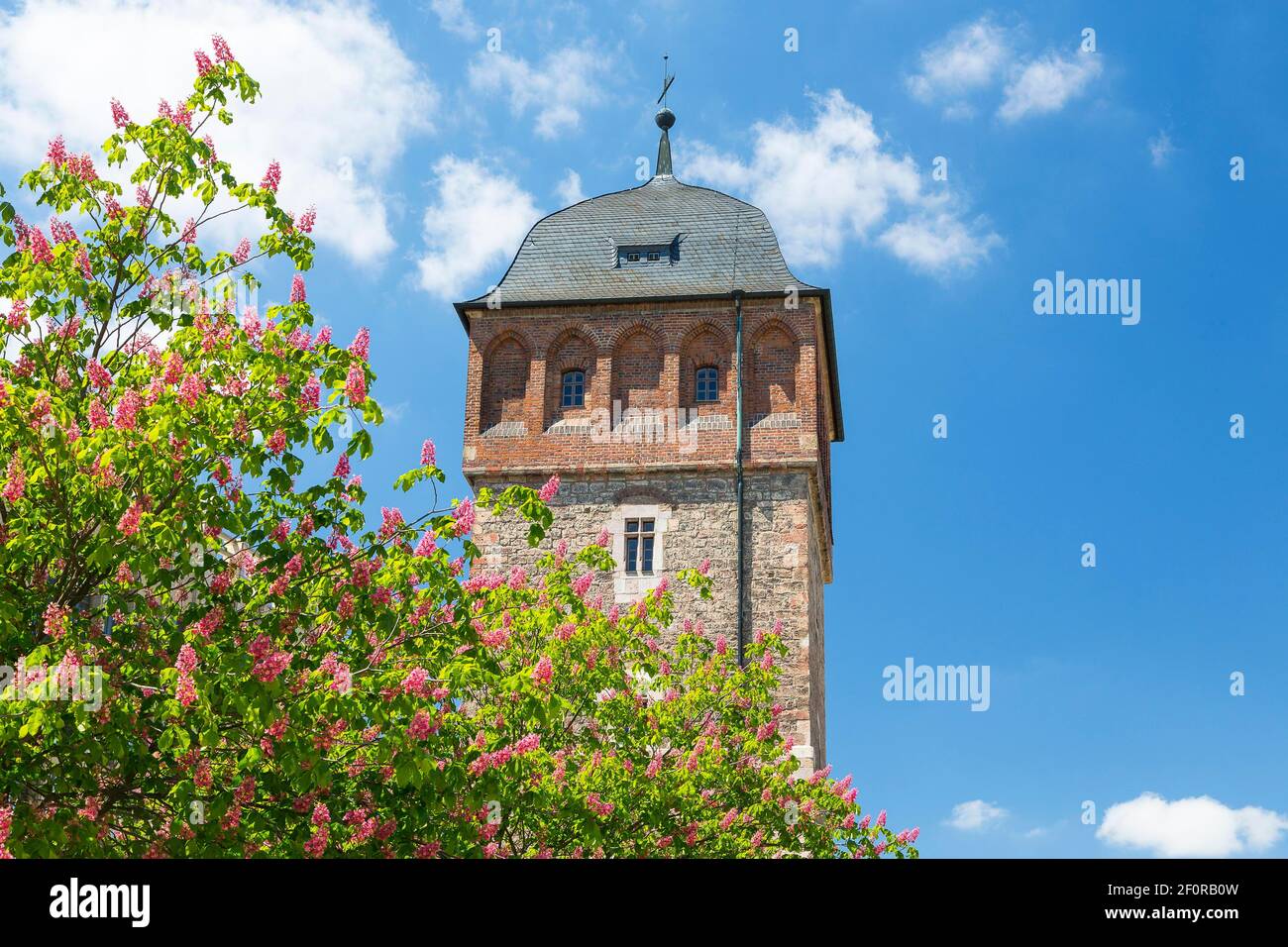 Red tower chemnitz germany hi-res stock photography and images - Alamy