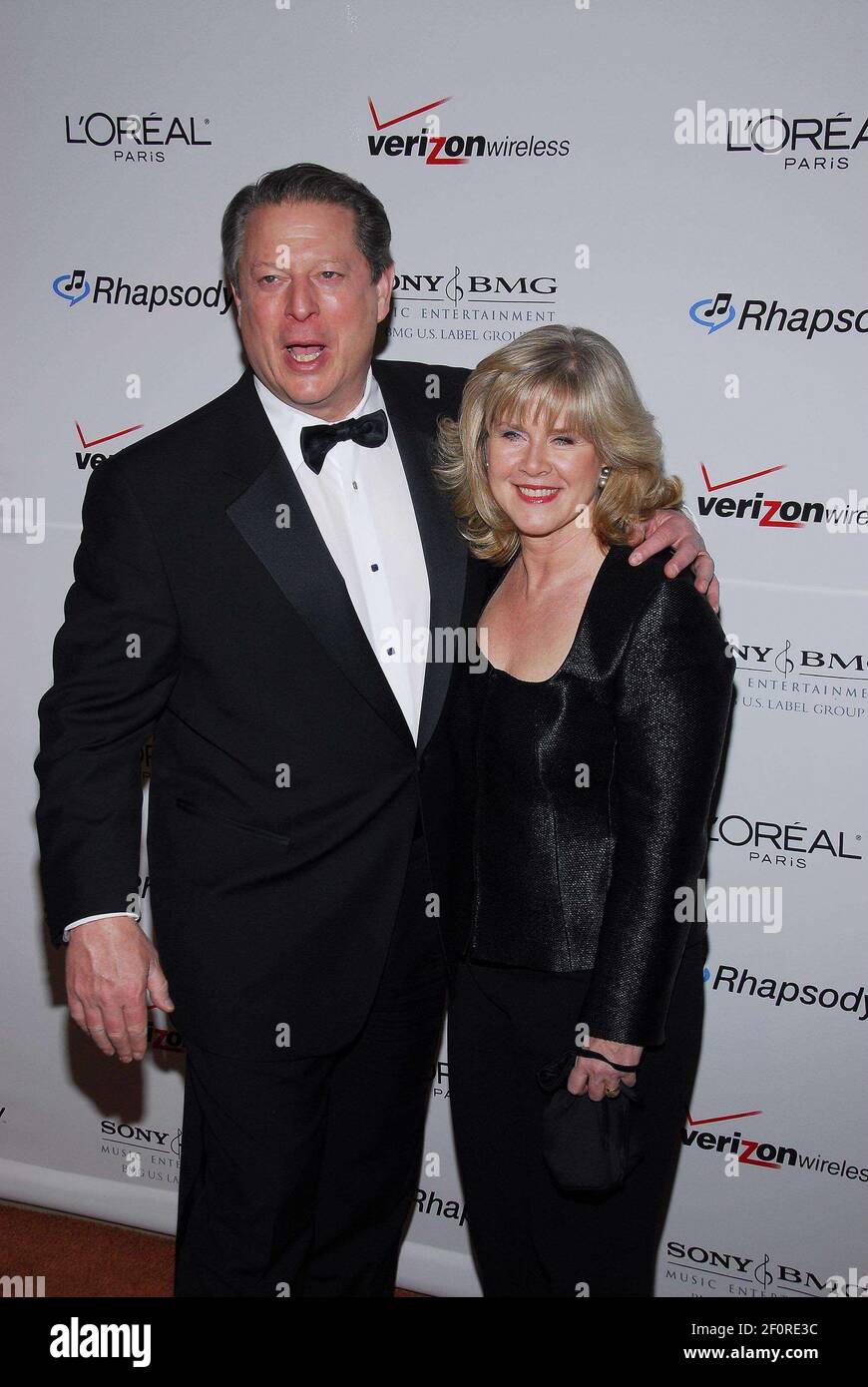 Al Gore and Tipper Gore. 10 February 2007 - Beverly Hills, California ...