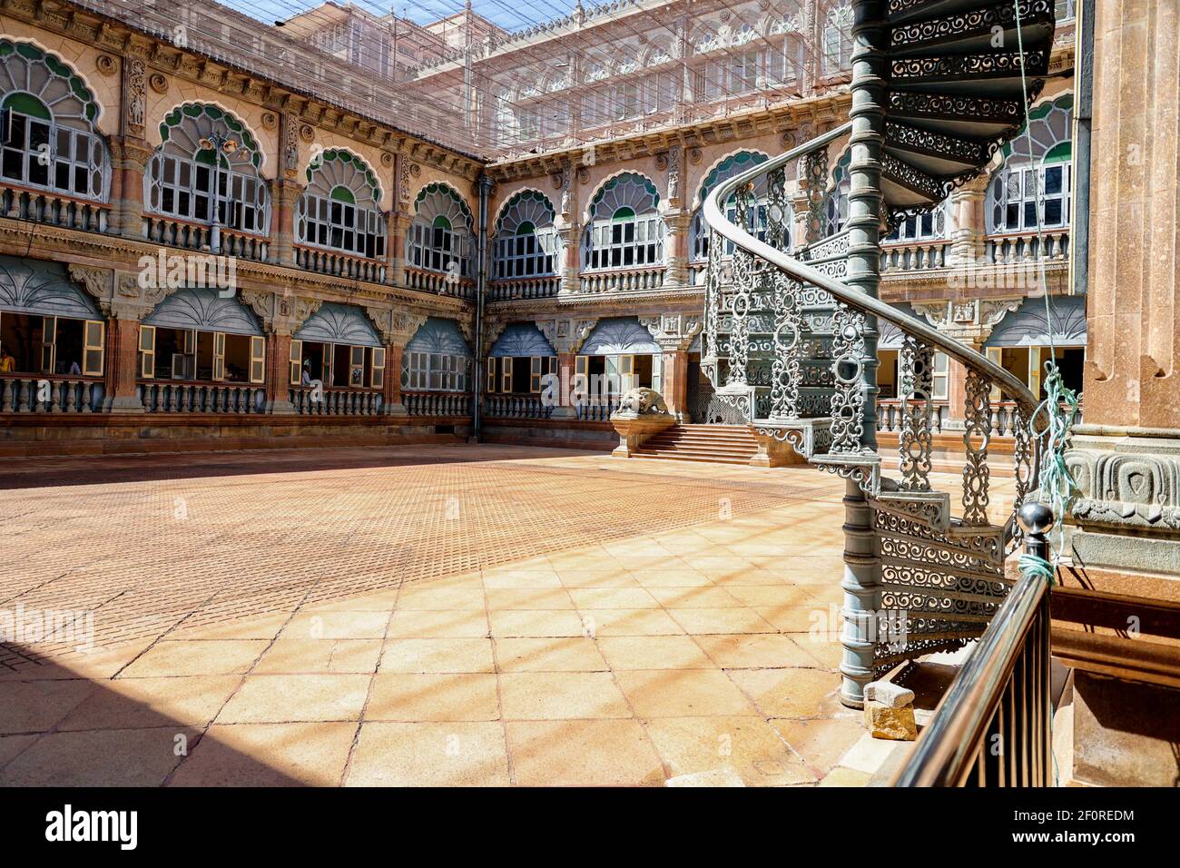 Mysore palace interior hi-res stock photography and images - Alamy