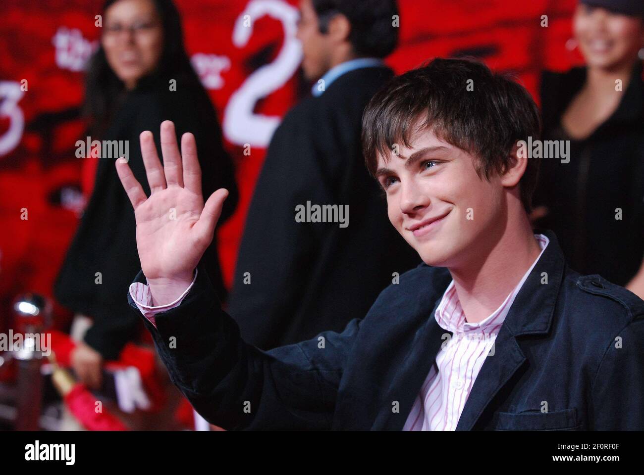 Logan Lerman. 13 February 2007 - Los Angeles, California. New Line ...