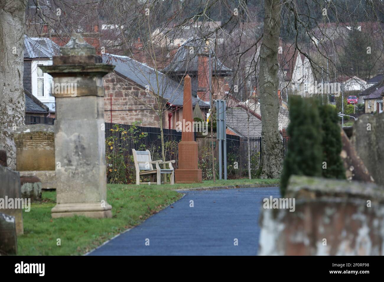 Auchinleck Parish Church, East Ayrshire, Scotland. Nov 2020 ; Delivery ...