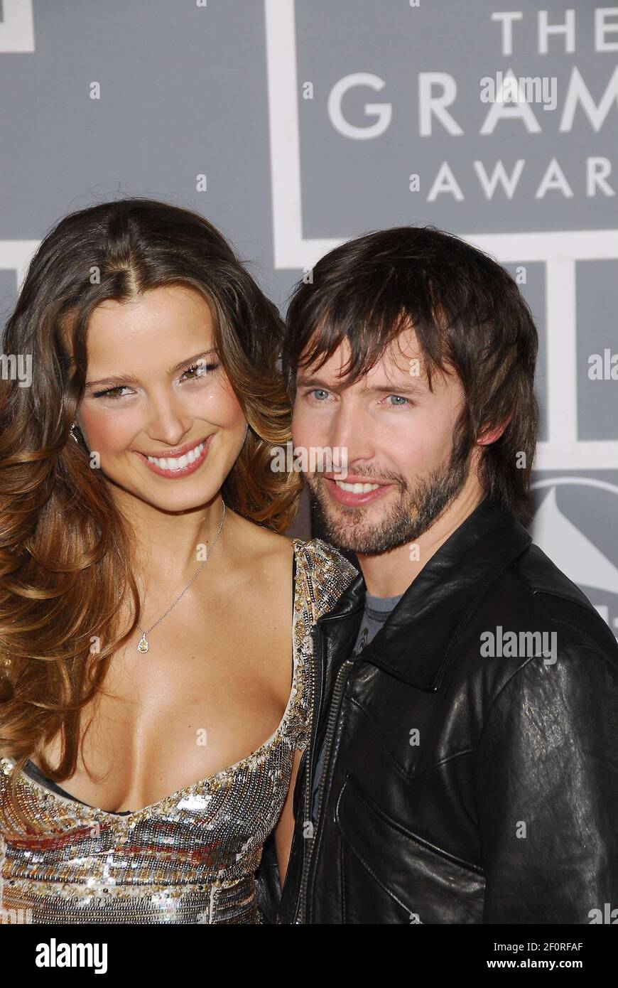 Petra Nemcova and James Blunt. 11 February 2007 - Los Angeles, California. The 49th Annual ...