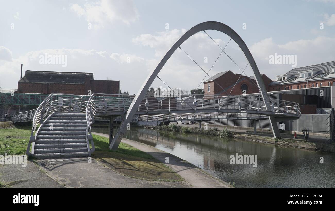 Electric Wharf - City Wharf - Coventry Canal, Coventry UK Stock Photo ...