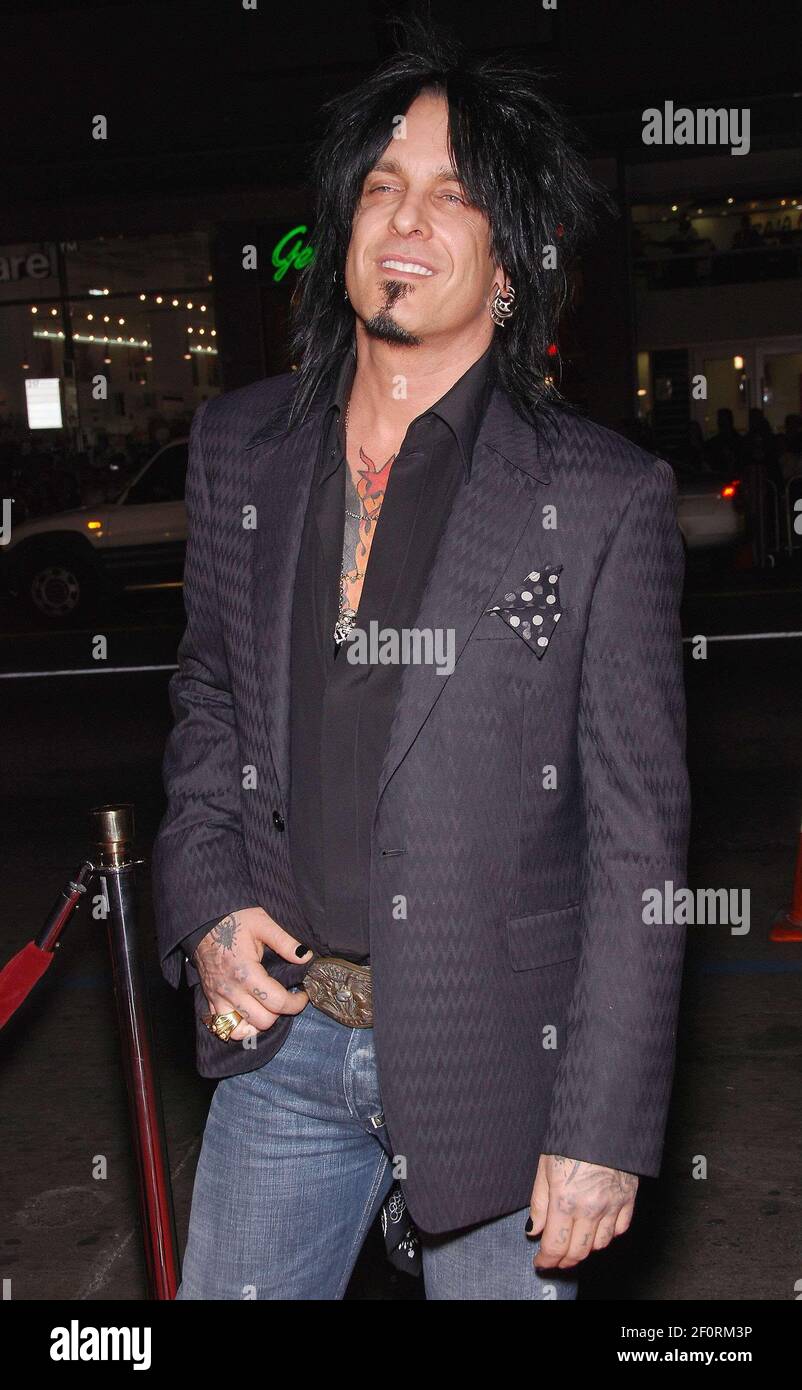 Nikki Sixx. 5 March 2007 - Hollywood, California. "300" Los Angeles ...