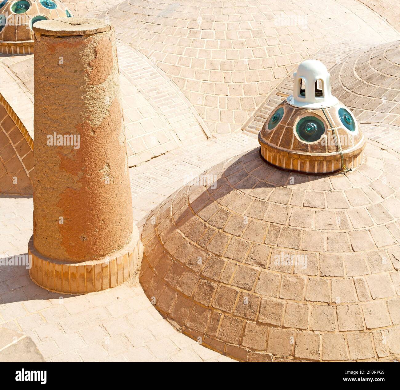 In iran the old building roof Stock Photo - Alamy