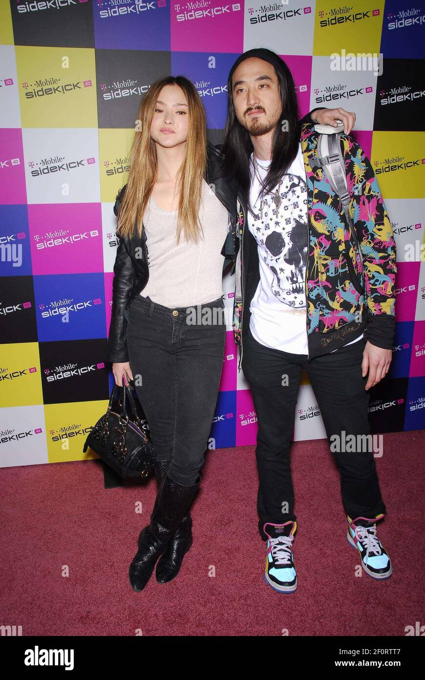 Devon Aoki and DJ Steve Aoki. 13 April 2007 - Hollywood, California. T-Mobile SIDEKICK iD Launch ...
