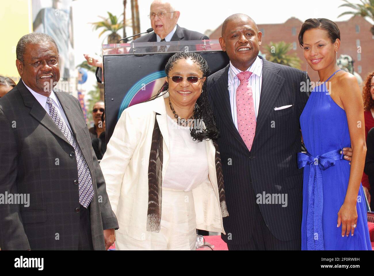 Keisha Whitaker with Forest Whitaker and family. 16 April 2007 ...