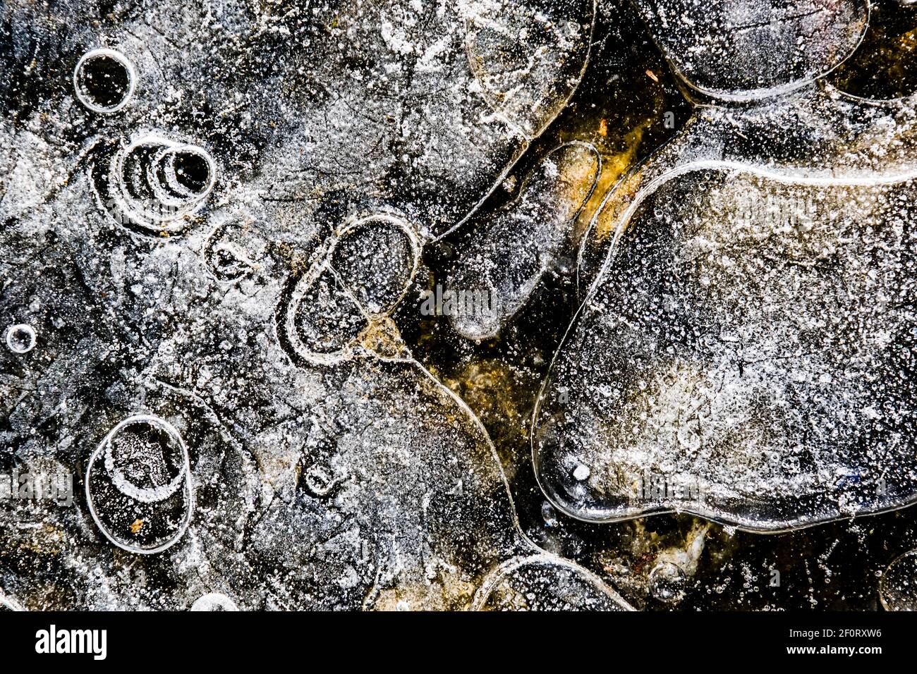 Frozen Ice Air Pockets High Resolution Stock Photography and Images - Alamy