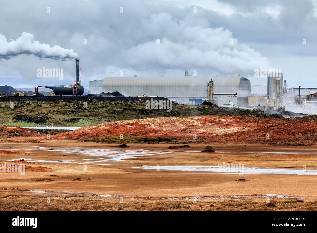 Geothermal Power Plant, Iceland Stock Photo - Alamy