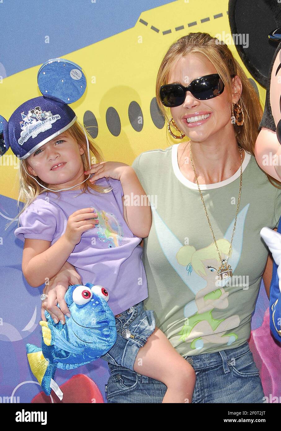 Denise Richards and daughter Sam. 10 June 2007 - Anaheim, California ...