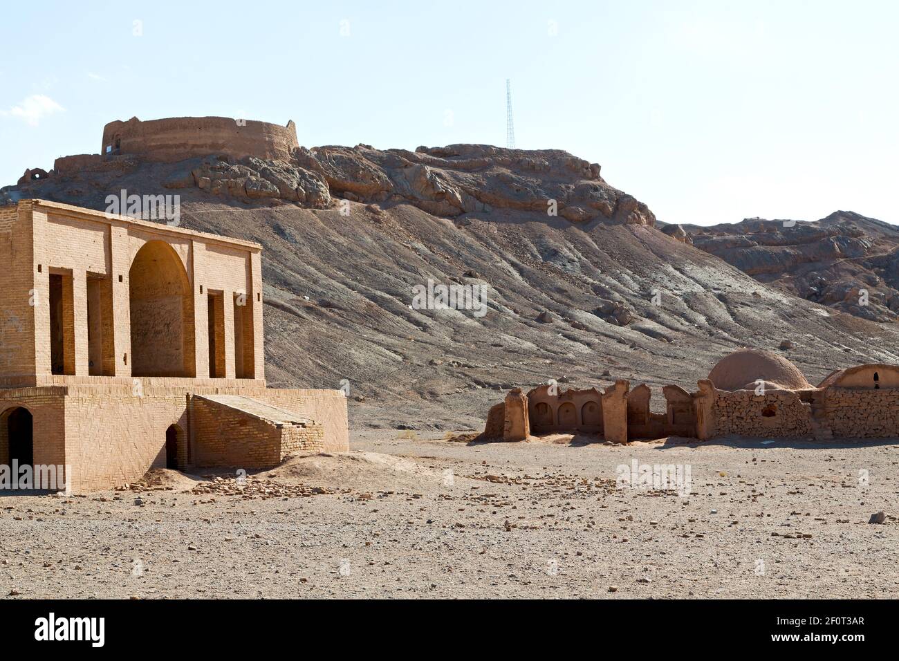 In iran the antique temple Stock Photo - Alamy
