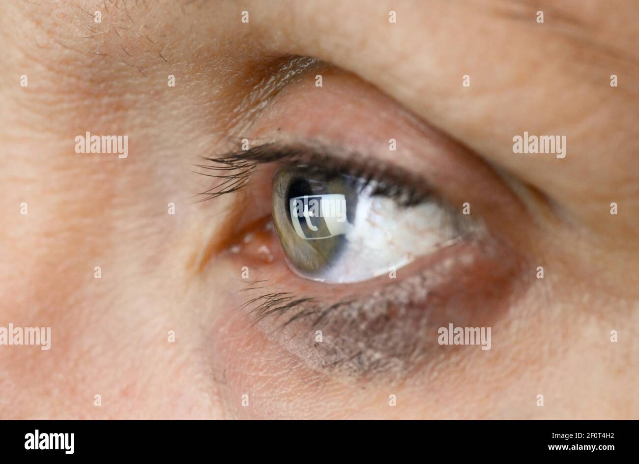 Eye, Logo Tumblr Stock Photo - Alamy