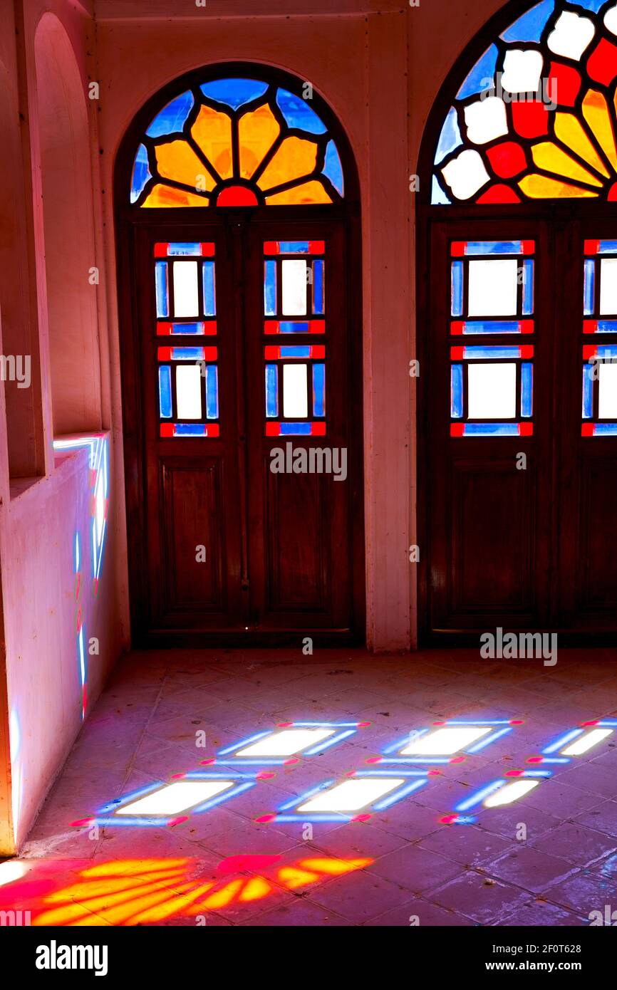 In iran colors from the windows Stock Photo - Alamy
