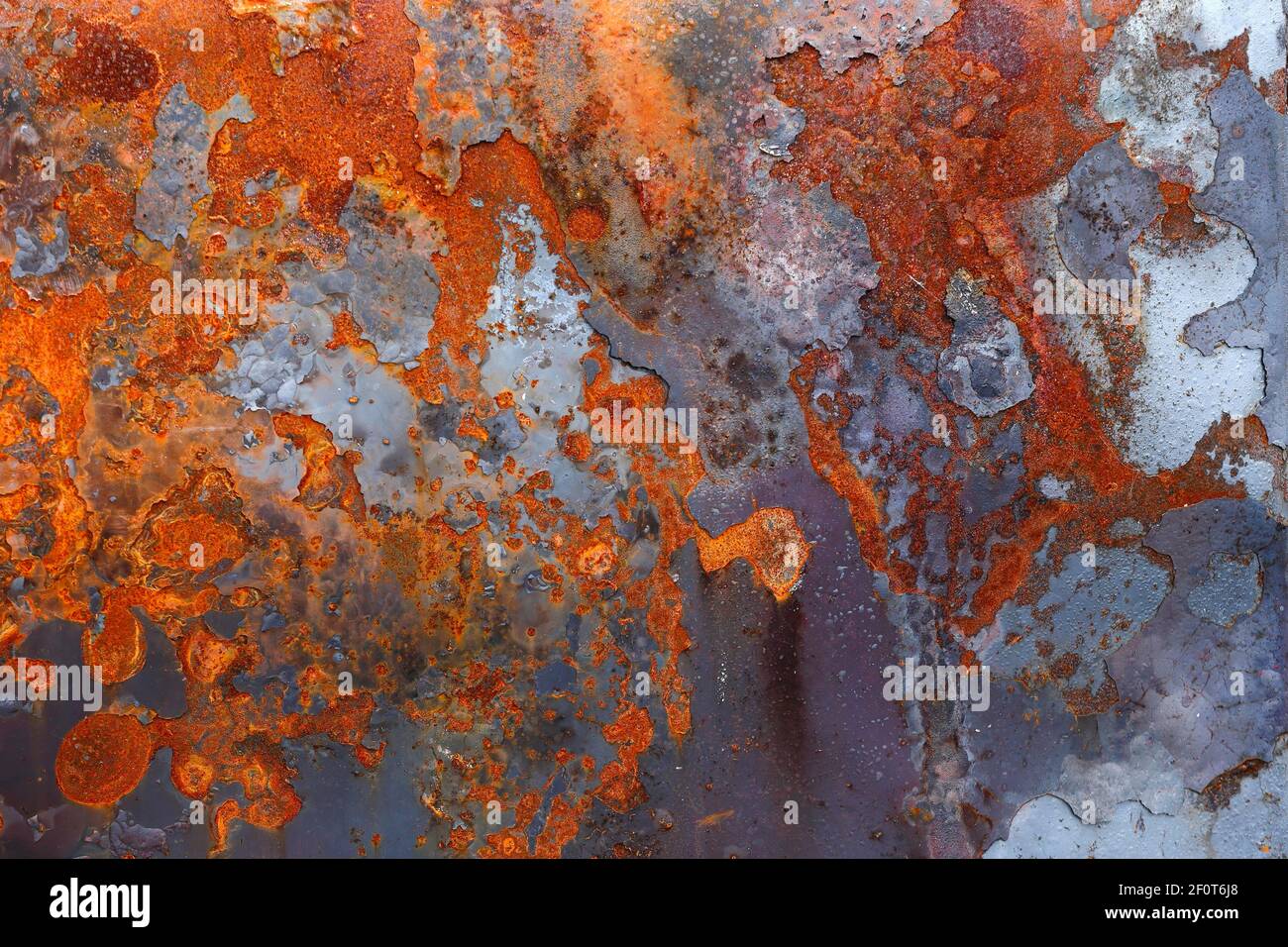 Rust and paint spots Stock Photo - Alamy