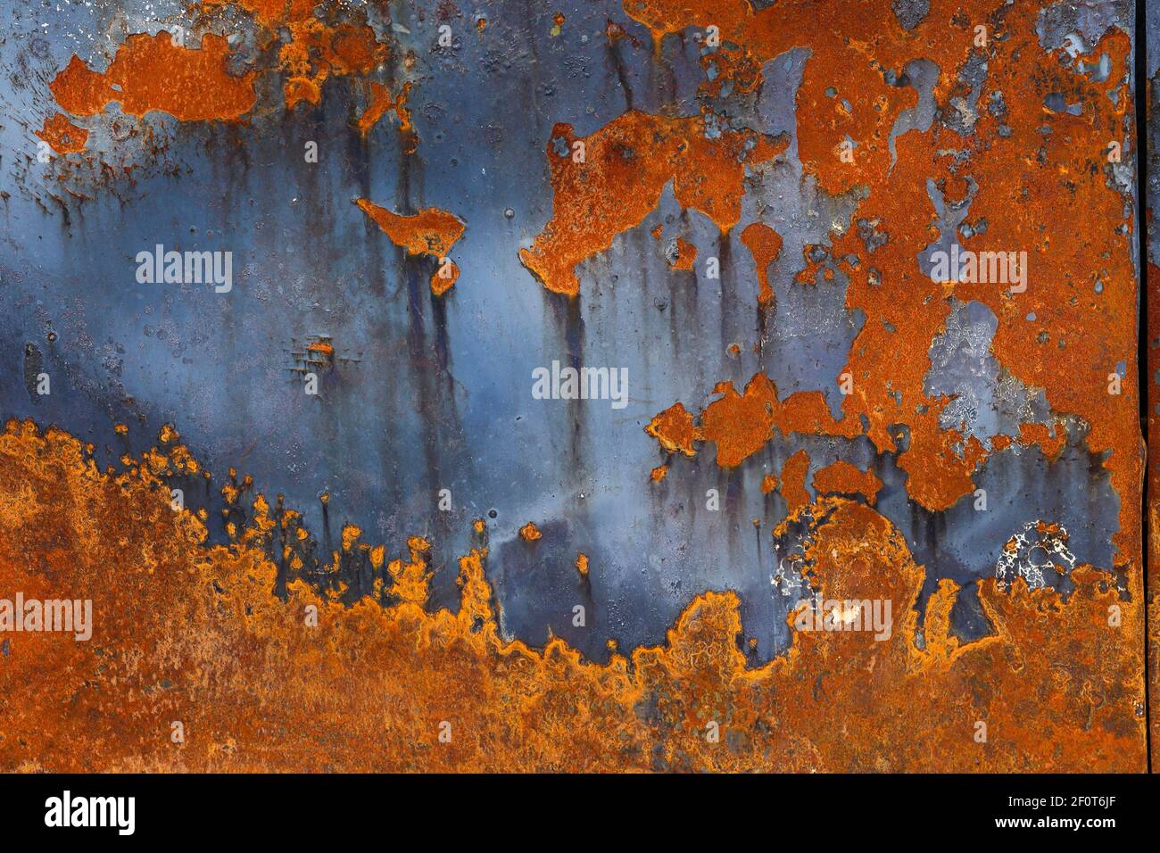 Rust and paint spots Stock Photo - Alamy