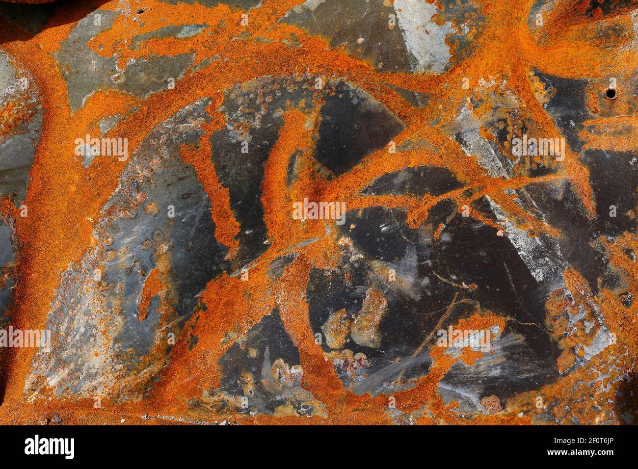 Rust and paint spots Stock Photo - Alamy