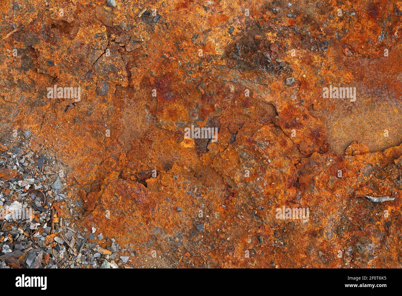Rust and paint spots Stock Photo - Alamy
