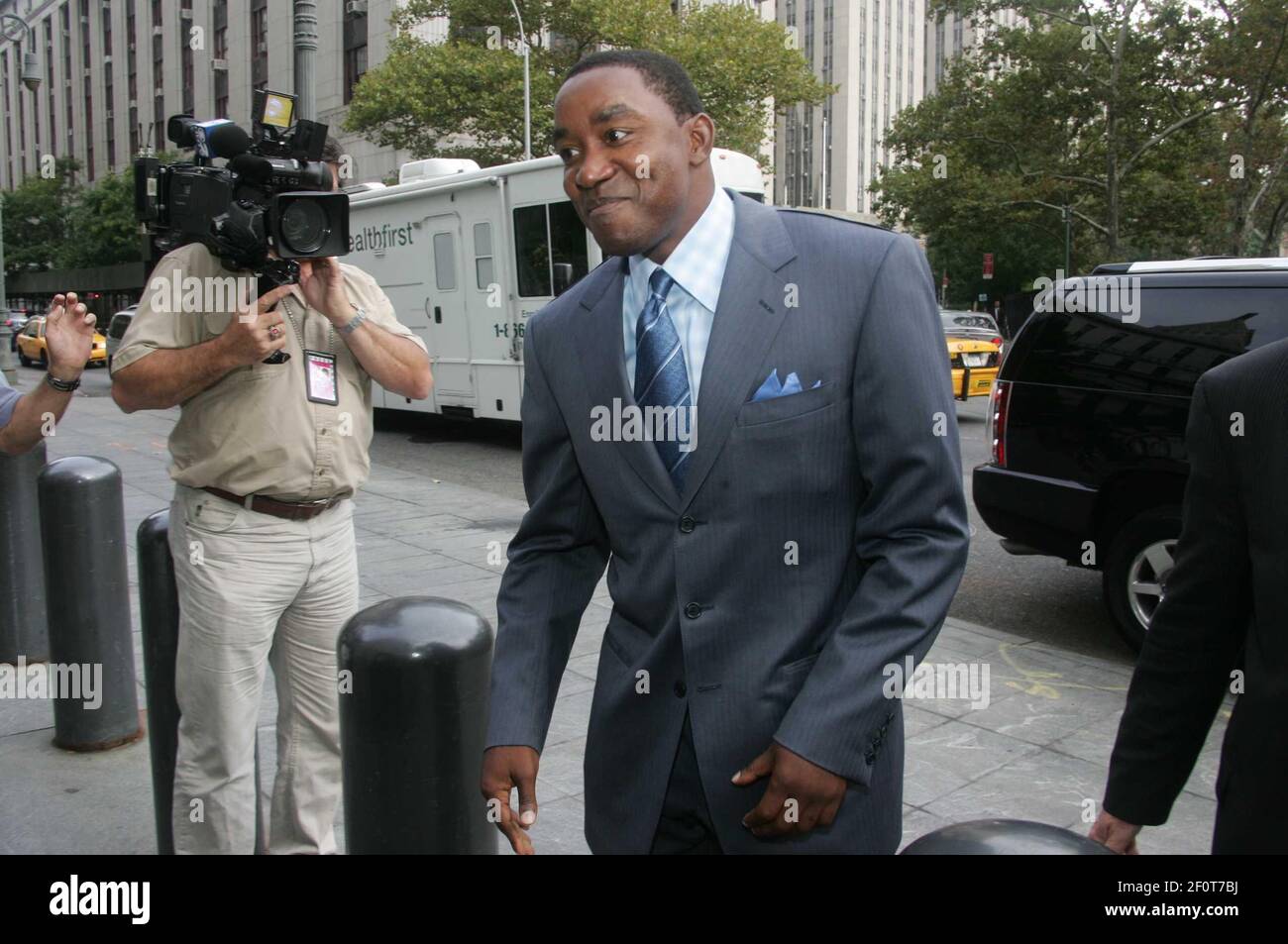 10 September 2007 - New York, NY - Isiah Thomas, coach of the Knicks ...