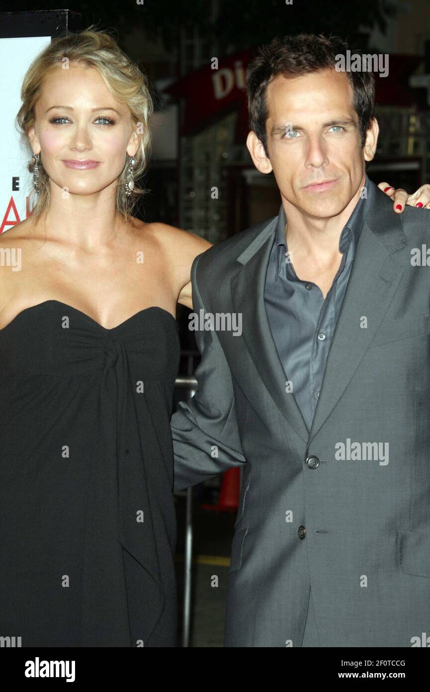 Christine Taylor and Ben Stiller - 27 September 2007 - Los Angeles ...
