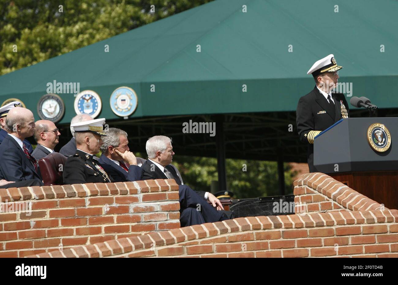 1 October 2007 - Fort Myer, Virginia - Admiral Michael Mullen. The ...