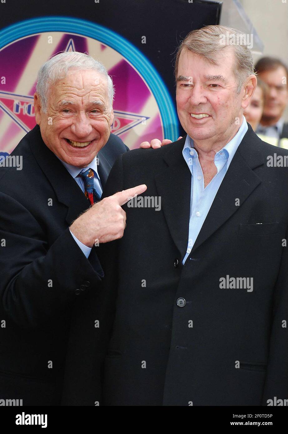 Alan Ladd Jr and Mel Brooks. 28 September 2007 - Hollywood, California ...