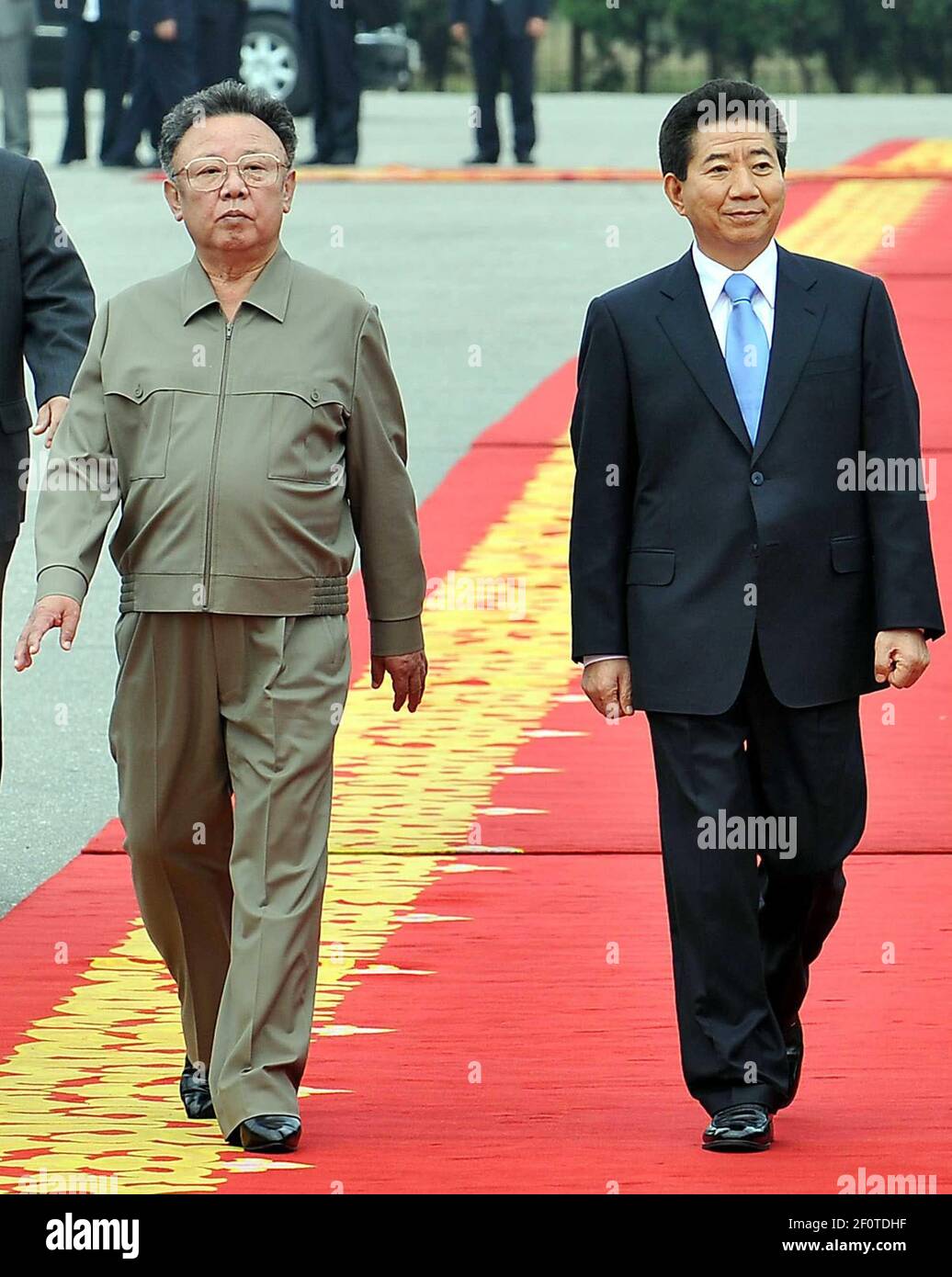 2 October 2007 - Pyongyang, North Korea - South Korean President Roh ...