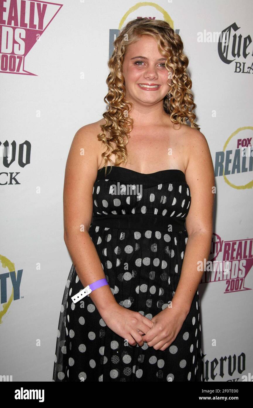 Ashley Ferl - 2 October 2007 - Los Angeles, California - Fox Reality ...