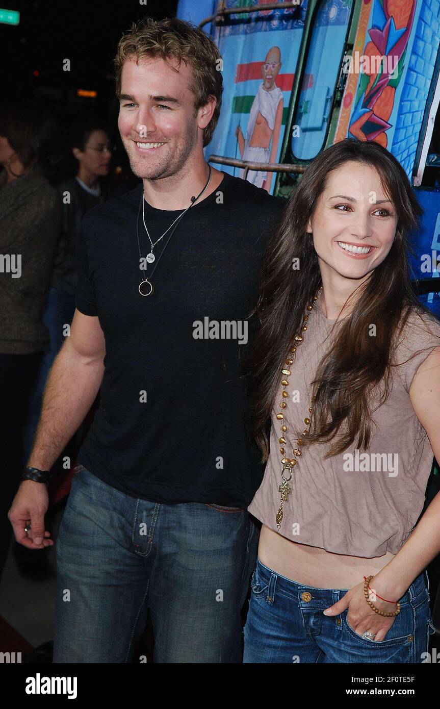 James Van Der Beek and wife Heather McComb. 4 October 2007 - Beverly ...