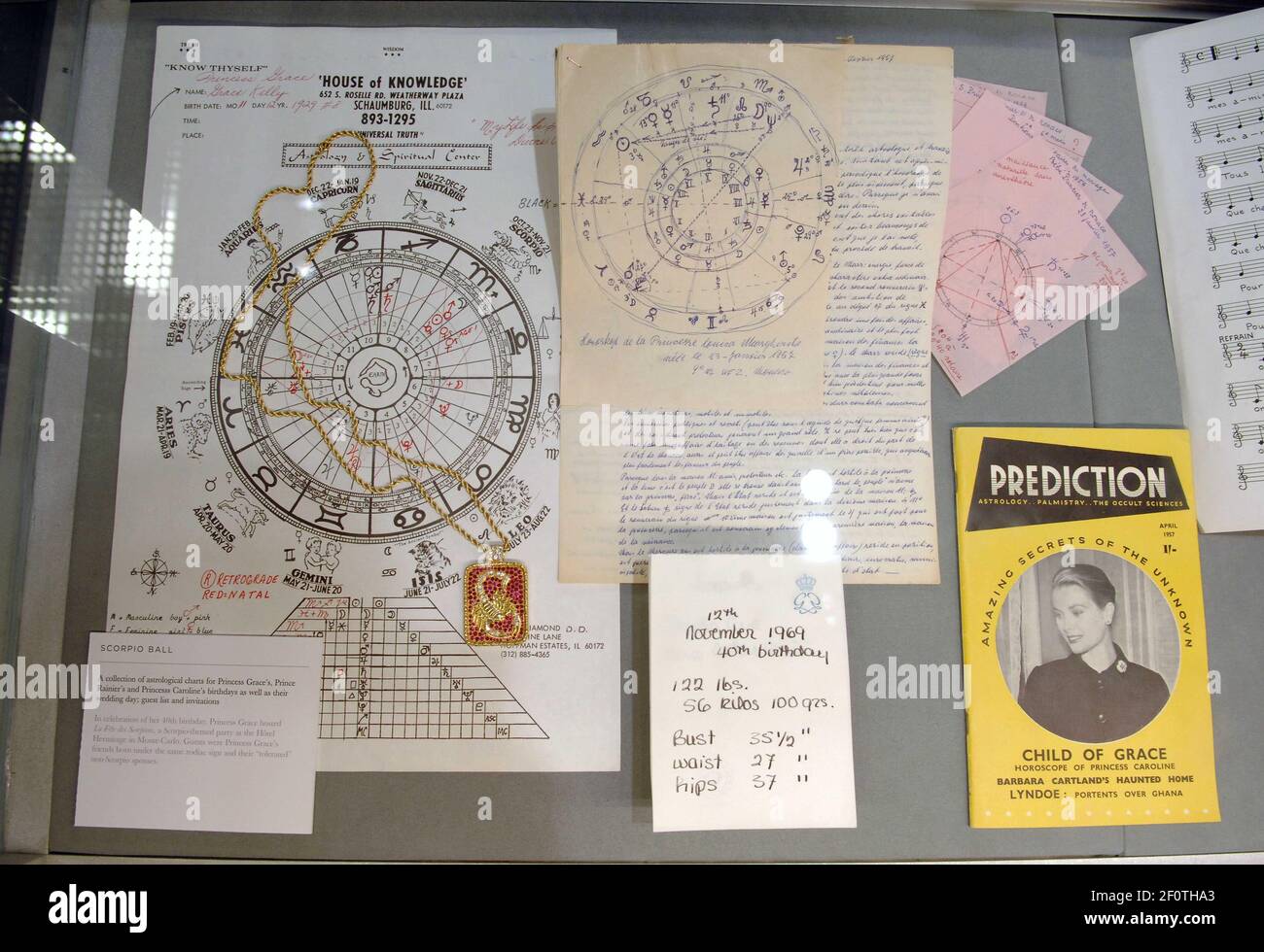 15 October 2007 - New York , NY - Memorabilia from Grace Kelly's 40th ...