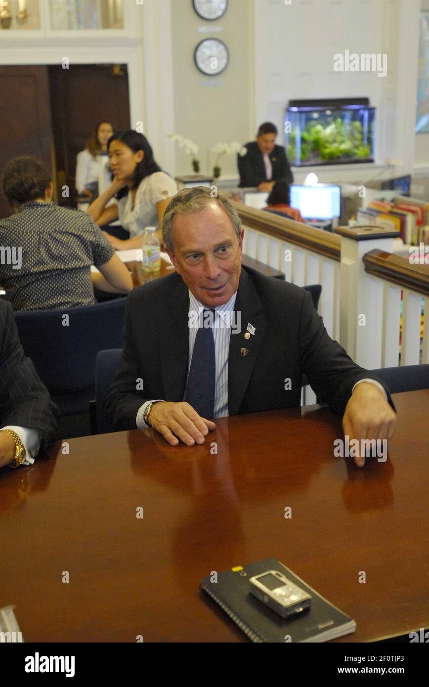 23 October 2007 - New York, NY - New York City Mayor Michael Bloomberg ...