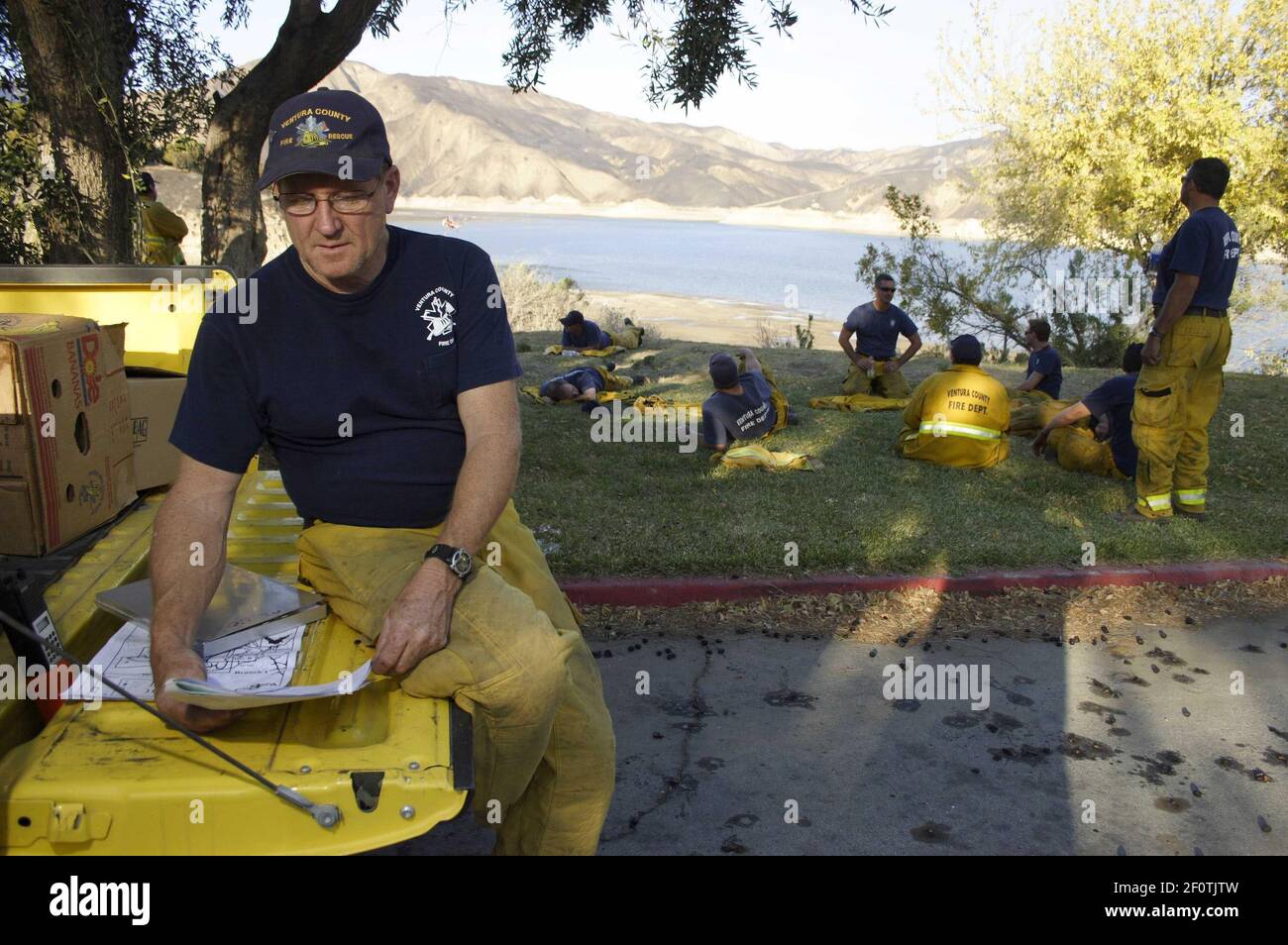 24 October 2007 - Piru, CA -Ventura County Fire Department Captain and ...